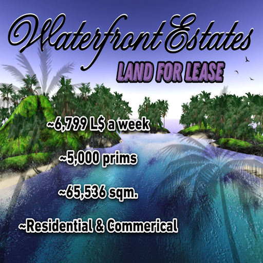 Second Life Marketplace - Waterfront Estates Homestead Land Rental